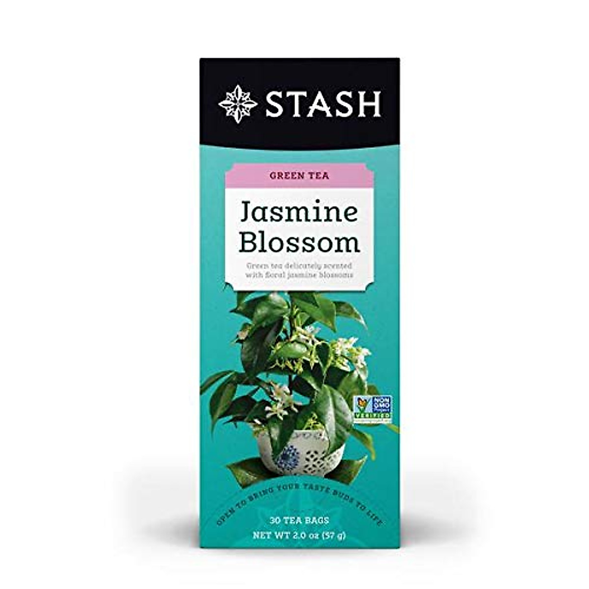 Stash Jasmine Blossom Green Tea (Box of 30) by Stash