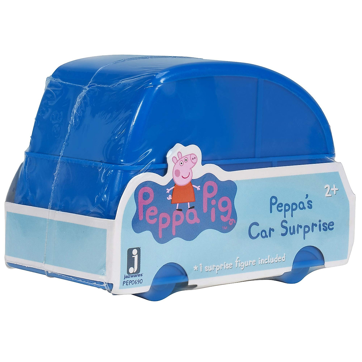 Peppa Pig Car Surprise Blind, 6 Pack - Collectible Mini Figures and Cars, Chosen at Random - Includes 1 Exclusive Mystery Figure Inside Each Pack – Toys for Kids - Amazon Exclusive
