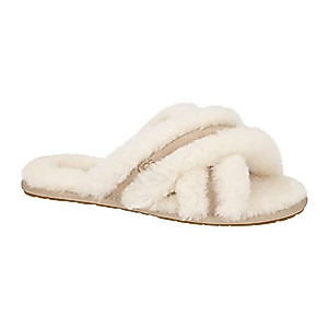 UGG Women's SCUFFITA Slipper, Sand, 8