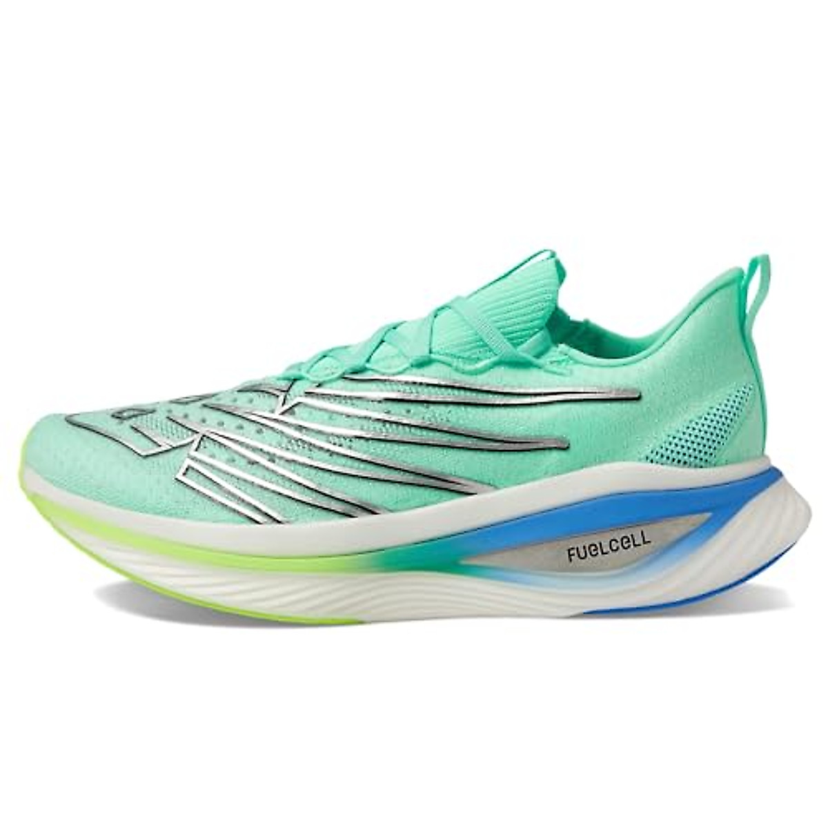 New Balance Women's FuelCell SuperComp Elite V3 Running Shoe, Bright Mint/Pixel Green, 6