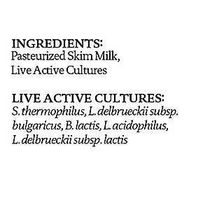 siggi's Icelandic Strained Nonfat Yogurt, Plain, 5.3 oz. Single Serve Cup – Thick, Protein-Rich Yogurt Snack