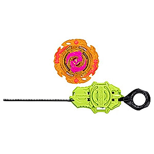 Beyblade Burst QuadStrike Flame Pandora Everlasting P8 Spinning Top Starter Pack, Balance/Attack Type Battling Game Toy Set with Launcher