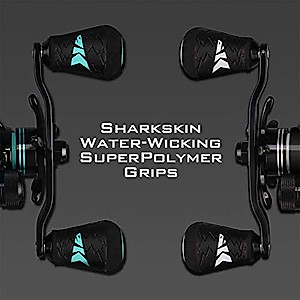 KastKing Crixus Baitcasting Reels,Glacier White,6.5:1 Gear Ratio,Right Handed Fishing Reel