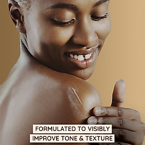 Aveeno Tone + Texture Renewing Body Night Cream With Prebiotic Oat, Gently Exfoliates & Moisturizes Sensitive Skin, Instantly Softens & Smooths & Intensely Nourishes, Fragrance-Free, 8 oz