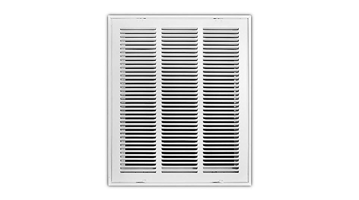 Everbilt 16x20 White Return Air Filter Grille - Durable & Easy Install