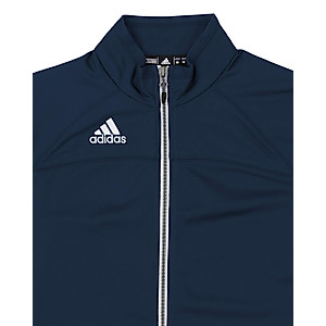 adidas Women's Climalite Utility Jacket,Navy/White Small