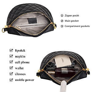 Eslcorri Small Crossbody Sling Bag for Women Trendy - Fashionable Fanny Packs Vegan Leather Chest Belt Bum Bag Anti Theft Crossbody Sling Purse for Travel Sport Camping - Apricot