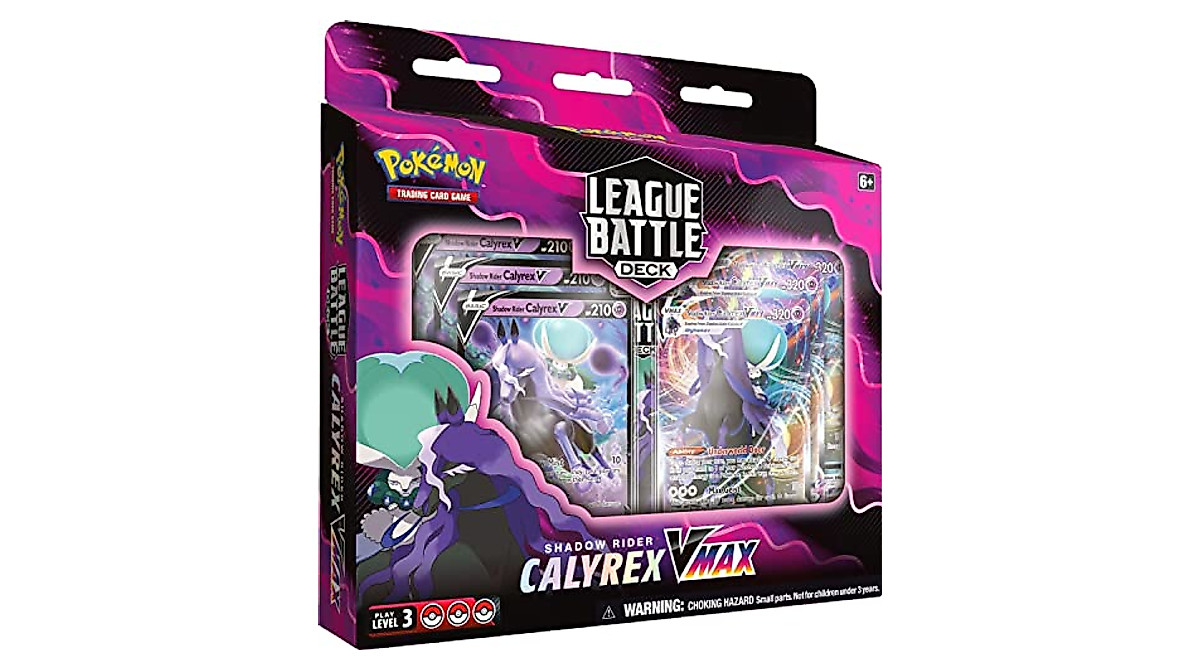 Pokémon Shadow Rider Calyrex VMAX Deck - Competitive TCG Battle Set