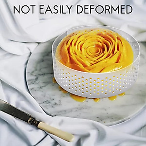 Laiaouay 8 Piece Tart Rings 2.36 inch Stainless Steel Perforated Tart Rings for Baking Pastry Ring Mold Cake Dessert Mousse French Tart Ring, Silver