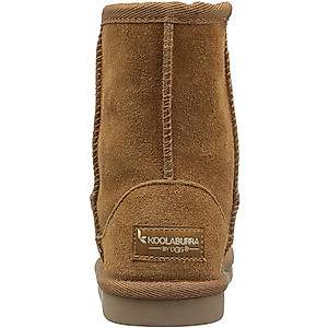 Koolaburra by UGG Kids Koola Short Fashion Boot, Chestnut, 01 Youth US Little Kid