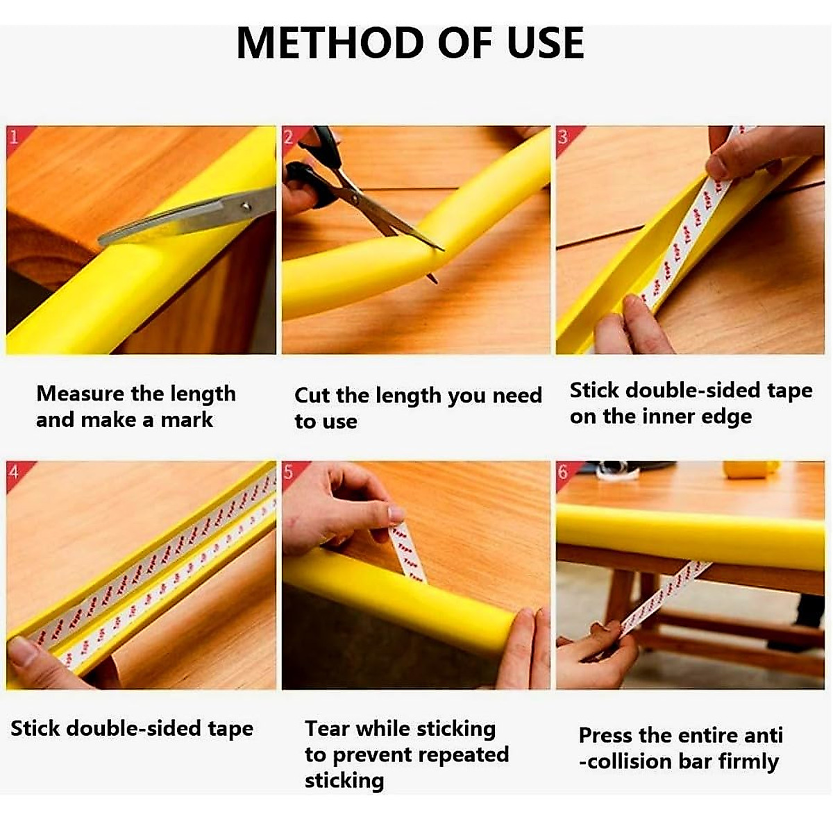 Baby Proof Corners and Edges,Corner Covers Baby Safety Collision Protection in Children's Play Area and Nursing Home Protection for the Elderly(2M)