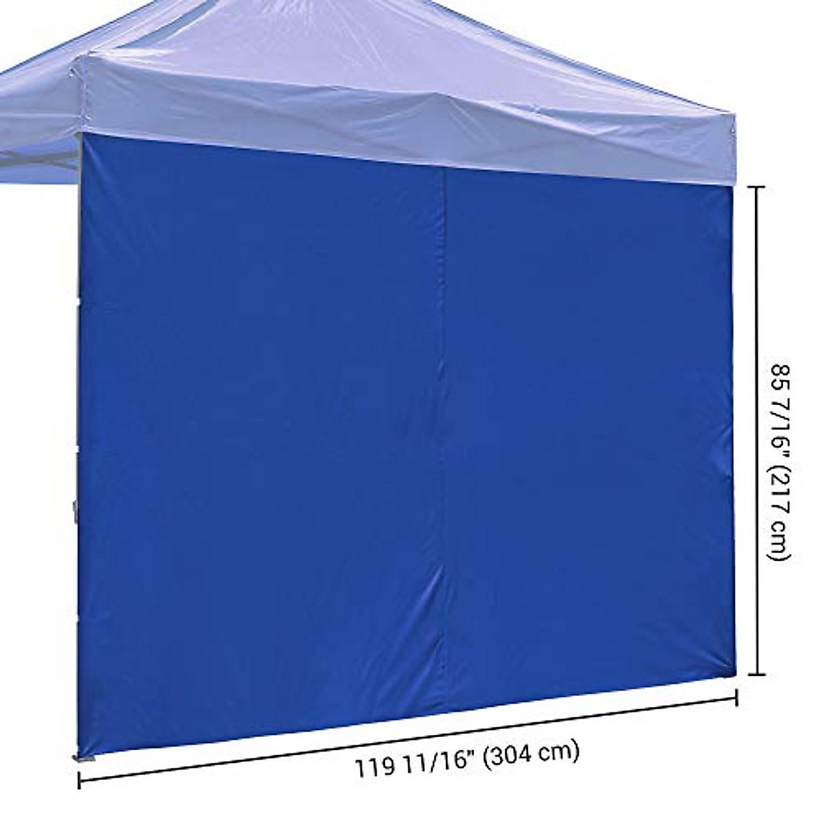 Instahibit 1080D 120g EZ Pop Up Canopy Sidewall UV30+ Fits 10x10ft Canopy Outdoor Picnic 1 Piece Garden