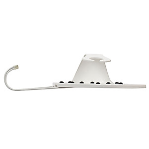 ACTION-1 No CTG Heat-Resistant Standard Size Wall Mount Iron Holder, White, 10 X 6 Inches US