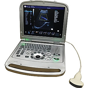 Easywell Portable Color Sonography Ultrasound Scanner EW-C15V with convex probe for veterinary abdominal and reproduction