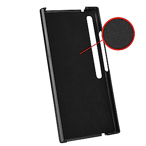 Kukoufey Case for Huawei Mate Xs 2, Retro PU Leather Ultra Slim Shockproof Case, Yellow