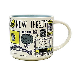 Starbucks New Jersey Mug Been There Series Across the Globe Collection Mug, 14 Oz