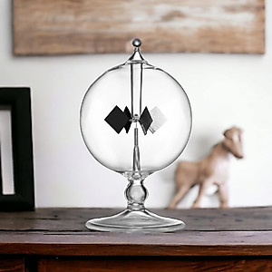 DORAMI Clear Solar Power Crookes Radiometer Sun Light Energy Spinning Vanes