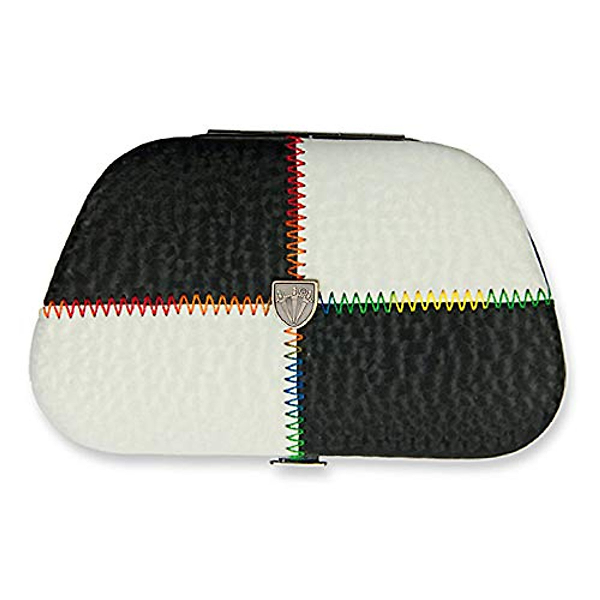 3 Swords Germany - brand quality 5 piece manicure pedicure grooming kit set for professional finger & toe nail care clipper fashion leather case in gift box, Made by 3 Swords (7445)