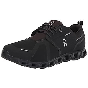 On Men's Cloud 5 Waterproof Sneakers, All Black, 13 Medium US