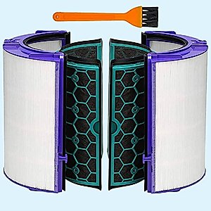 Filter Replacement for Dyson TP04 HP04 DP04 TP05 DP05 Air Purifier, Filter for Sealed Two Stage Hot and Cool Fan, 1 Pack