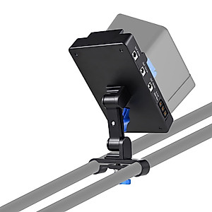 dsfen V Mount Battery Plate V Lock Battery Adapter Plate 65W PD Fast Charging with 15mm Rod Clamp Adjustable Arm 8V/12V/15V DC Outputs Output Accessories Replacement for Sony DSLR Camera