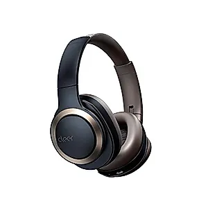 Cleer Audio, Enduro ANC Noise Cancelling Headphones, Long Lasting 60 Hour Battery, Ambient Sound Levels, Bluetooth Headphones, Smart Controls App - Dark Navy
