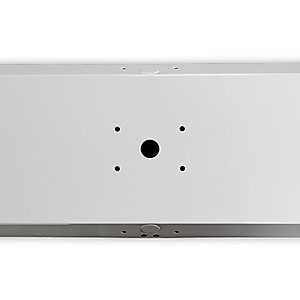 PrimeLights LED 4' ft, Shop Light 80W 14,400 Lumen 120/277v 5000K Day Garage Warehouse Shop Metal BLDG Light Fixture 120° Beam Angle Stingray 4 (Clear LED Bulbs)