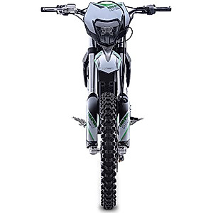 MotoTec Venom 72v 12000w Electric Dirt Bike White