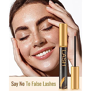 WM WESTERN MIRACLE Lash Serum, Eyelash Serum for Thicker & Longer Looking Eyelashes, Eye Lash Essential Serum for Natural Lashes or Lash Extensions & Brows - 1 Pack