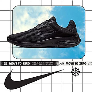 Nike Men's Flex Experience Run 11, Black/White 10.5 Extra Wide/4E