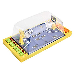 KLEOAD Toy Basketball Table Games, Mini Double People Finger Eject Basketball Court Interactive Parent Child Toy Kid Puzzle Educational Board Basketball Game Toy Basketball Toy
