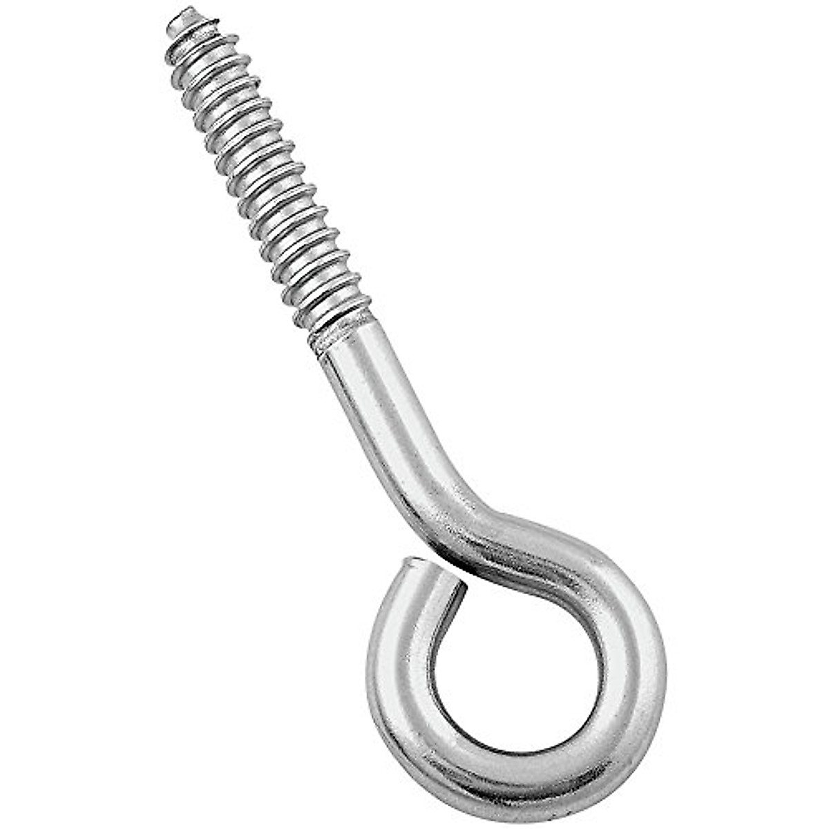 National Hardware N197-244 V2151 Lag Screw Eye in Stainless Steel,3/8" x 4-1/2"
