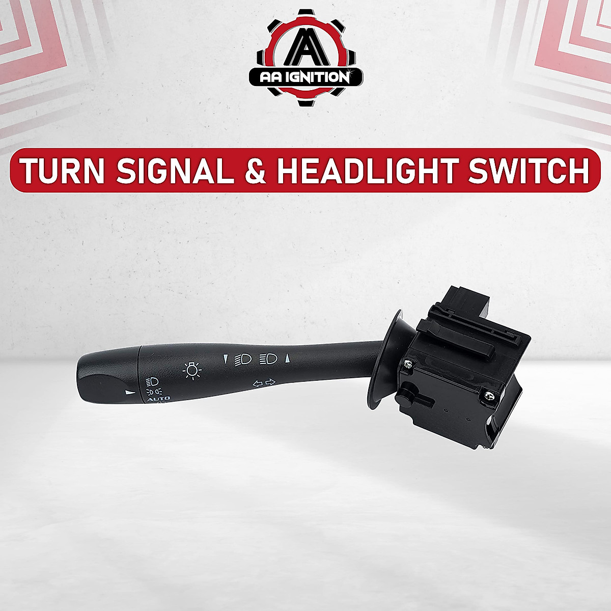 Turn Signal and Headlamp Dimmer Switch Blinker Lever, Replaces D6254E, 20940099, SW5908 - Compatible with Chevy, Pontiac, Saturn & Suzuki Vehicles - Equinox, HHR, Cobalt, G5, Sky