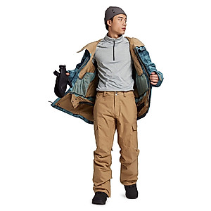 Burton Mens Cargo Pant Regular Fit, Kelp New, Medium