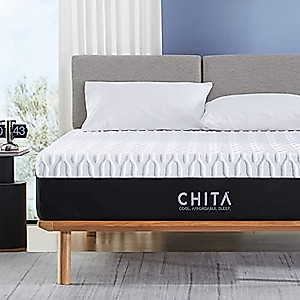 CHITA Twin Size Hybrid Mattress,11 Inch Cool Gel Fiberglass Free Hybrid Mattress, Medium Firm Mattress in a Box,CertiPUR-US Certified,10 Years Warranty