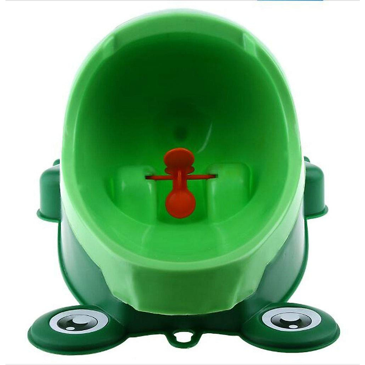 jatech 1 pc Baby Boy Potty Toilet Training Frog Children Stand Vertical Urinal Boys Pee Infant Toddler Wall-Mounted (Green)