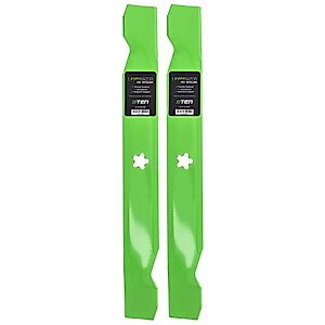 8TEN LawnRAZOR Blade Set for AYP Husqvarna LT LTH 1238 38 inch Deck 127842 138497 531307221 532127842 (High-Lift)