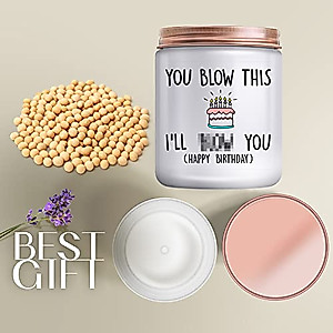 Funny Men Gifts Birthday Gifts for Him Boyfriend Husband Fiance 21st 30th 40th 50th 60th Humor Candle