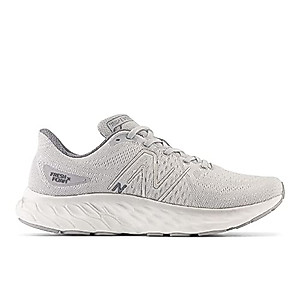 New Balance Men's Fresh Foam X Evoz V3 Running Shoe, Graphite/Aluminum Grey/Silver Metallic, 7.5 X-Wide