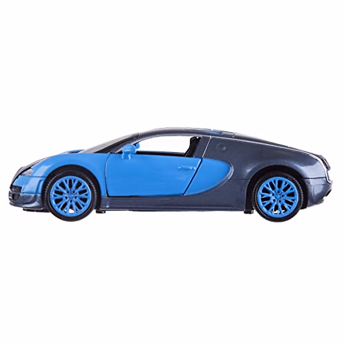 ZHMY 1:32 Bugatti Veyron Alloy Diecast car Model Collection Light&Sound Blue