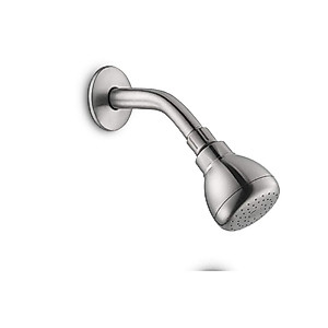 Glacier Bay Constructor 2-Handle 1-Spray Tub and Shower Faucet in Brushed Nickel (Valve Included)