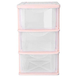 Alipis Plastic Storage Bins Desktop Storage Drawer plastic desk drawers plastic storage drawers drawer box unit Cosmetic Makeup Organizer Drawer Organizer
