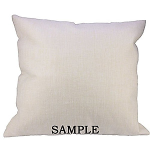 HGOD DESIGNS Outer Space Pillow Case, Cute Planets and Star Cluster Solar System Moon and Comets Sun Cosmos Cotton Linen Cushion Cover Square Standard Home Decorative Throw Pillow 18x18 inch Darkblue