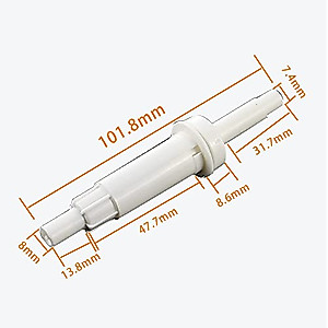 Gnimauhz Soap Dispenser for Kitchen Sink and Extension Tube Kit, Stainless Steel Soap Dispenser with 47 Inches Tube Connects Directly to Soap Bottle, Hand and Dish Soap Dispenser Pump（Chrome）