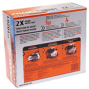 FRAM Extra Guard CA10261 Replacement Engine Air Filter for 2007-2022 Dodge Ram 2500-5500 (6.4L & 6.7L), Provides Up to 12 Months or 12,000 Miles Filter Protection