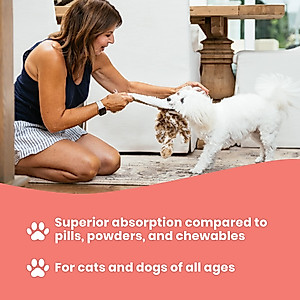 Wild Alaskan Salmon Oil for Cats and Small Dogs | Premium Quality Salmon Oil Supplement for Pets (2 Ounce)