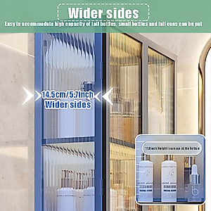 Bathroom Cabinet Wall Mounted with Towel Bar Metal Medicine Cabinet with Door Bathroom Wall Cabinet Over The Toilet Storage Cabinet Hanging Cabinet for Bathroom Livingroom Kitchen,Black,50x15x70cm/20"