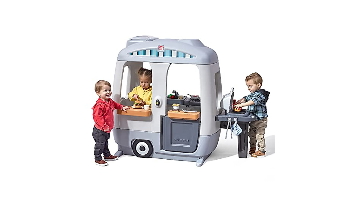 Step2 Adventure Camper Playhouse: Realistic Kids Outdoor Fun