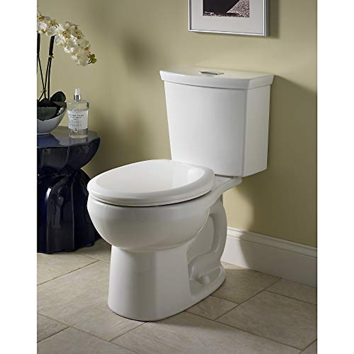 American Standard 4133A218.020 H2Option 0.92/1.28 GPF Dual Flush Toilet Tank Only, White, 12" inches