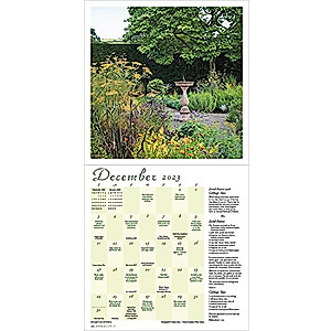 Herb Gardens 2023 Wall Calendar: Recipes & Herbal Folklore
